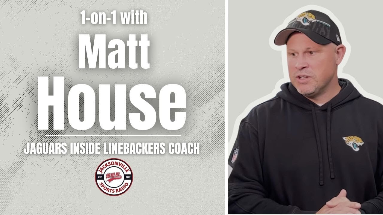 Jaguars LB Coach Matt House on 2024 Jaguars - YouTube