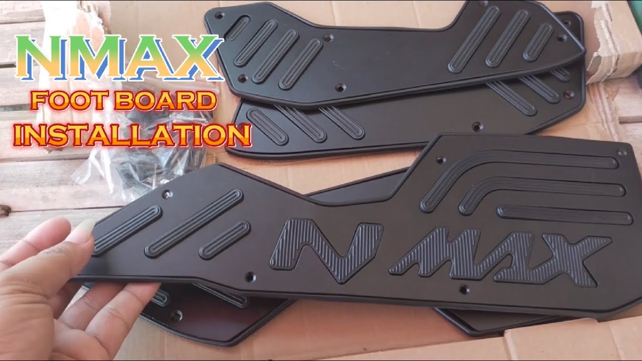 NMAX MATTING FOOTBOARD INSTALLATION | HOW TO INSTALL FOOTBOARD MATTING ...