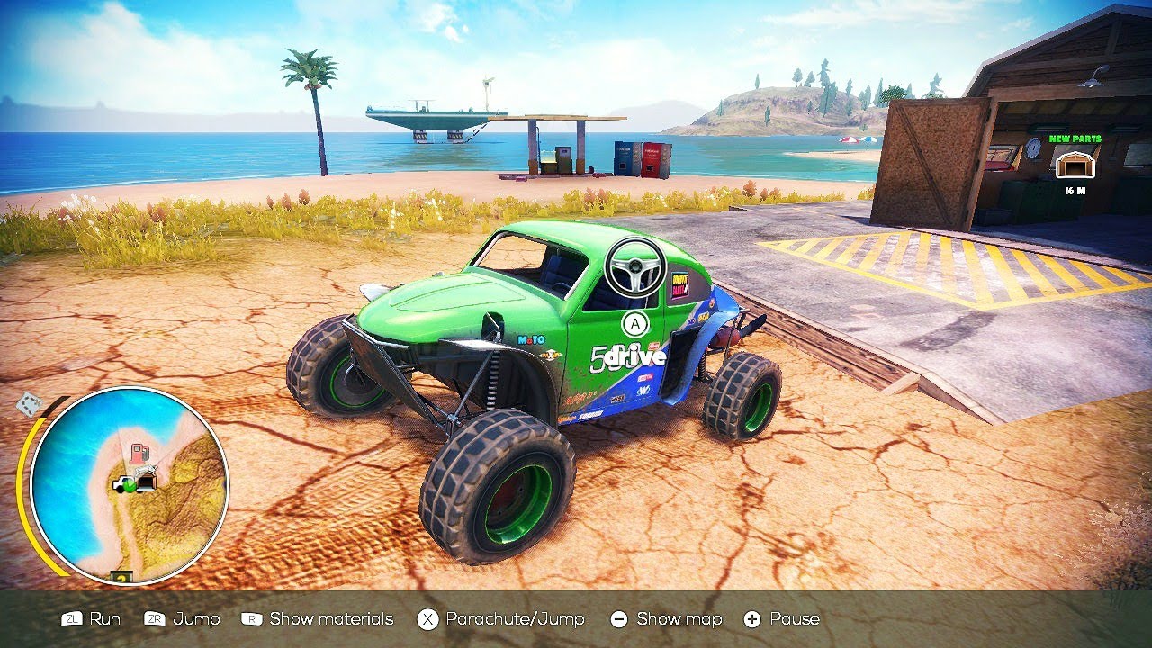 Buggy Unlocked! Opening Garage | Off The Road Unleashed Nintendo Switch ...