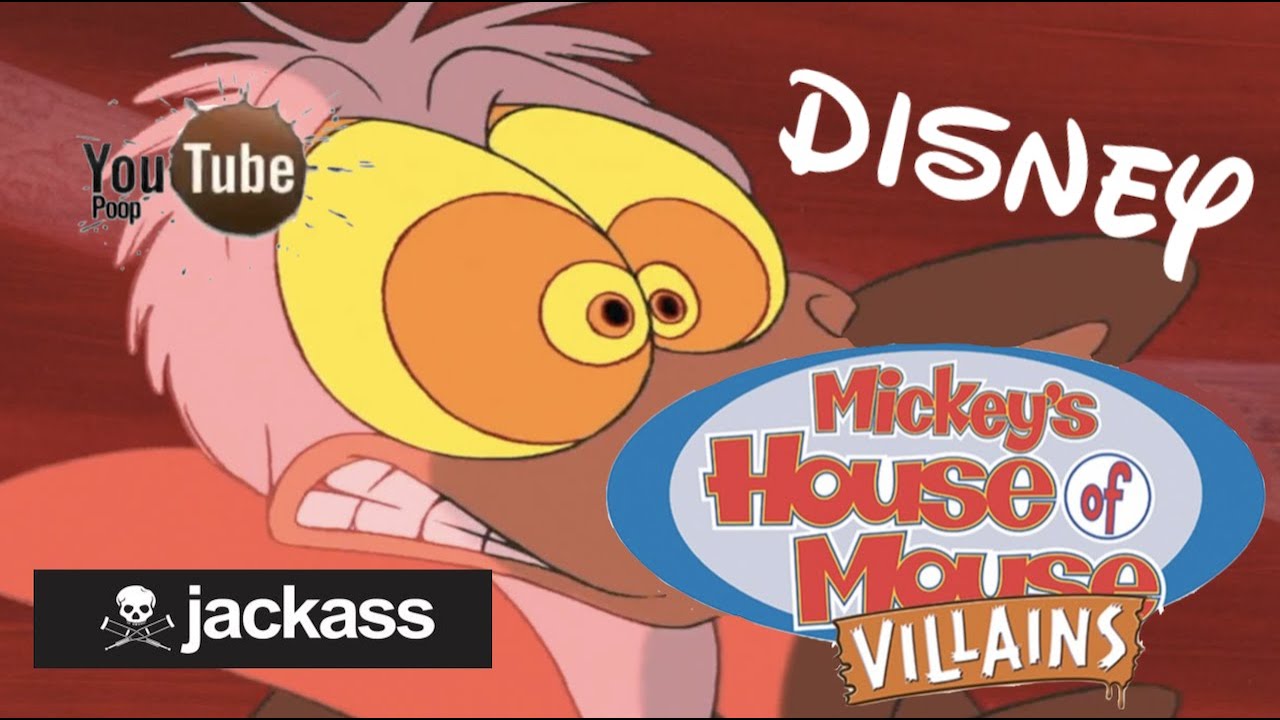 YTP Disney Jackass: Mickey's House of Villains/Runaway Brain/Mickey ...