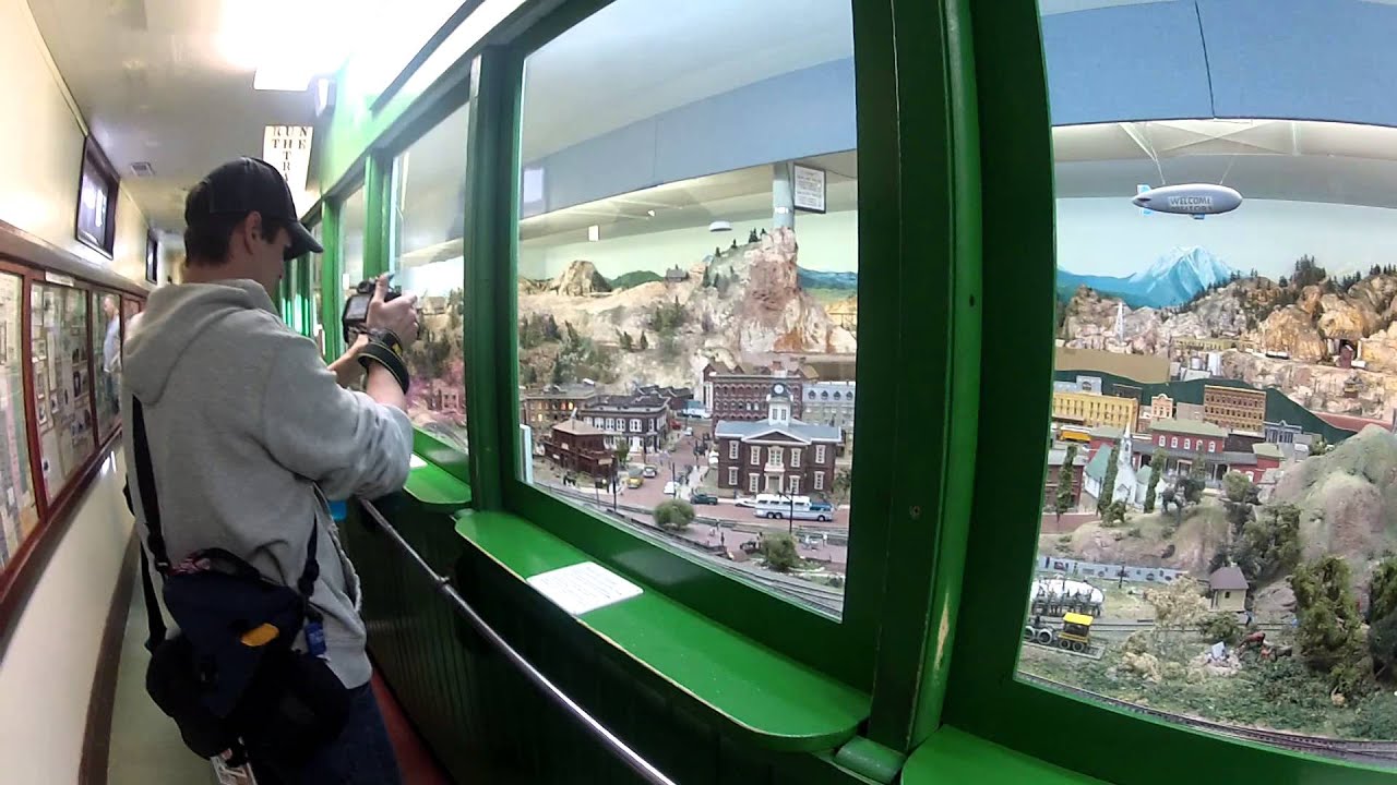 Enormous HO Train Display at Colorado Railroad Museum - YouTube