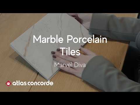 Marvel Diva the iconic charm of marble-look porcelain tiles | Atlas Concorde