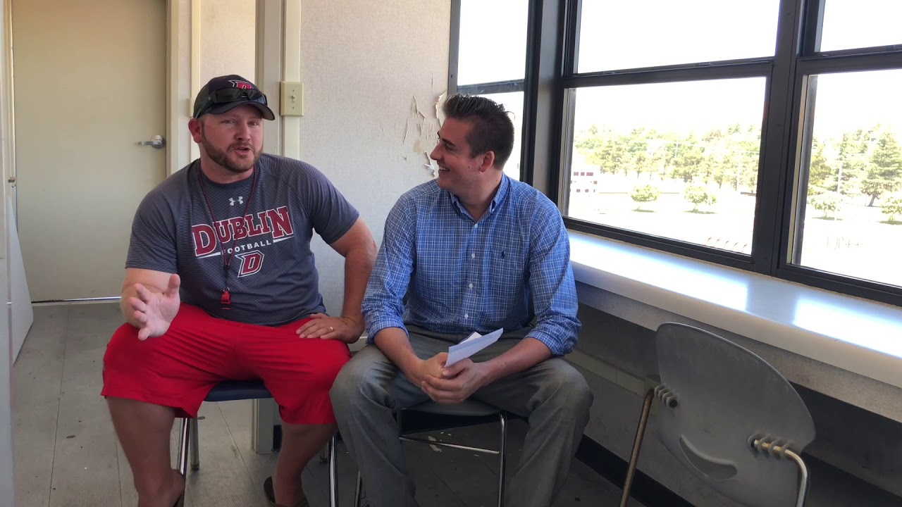 "On The Spot" With Matt Hoefs Dublin High Football HC Episode 24 - YouTube