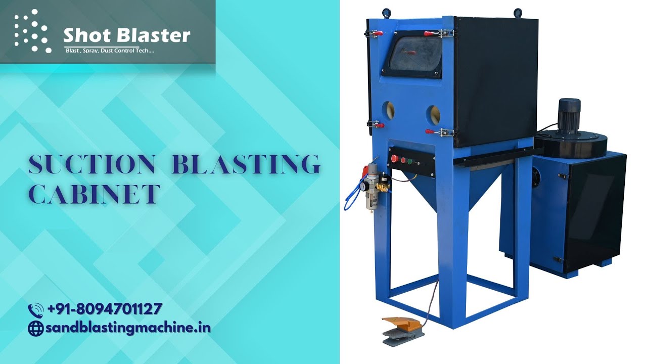 Suction Blasting Cabinet SB 6060 | Suction Type Abrasive Blast Cabinet ...