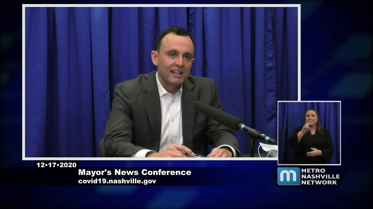 12/17/20 Mayor John Cooper News Conference - YouTube