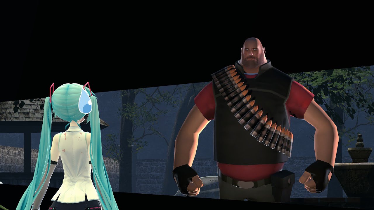 Hatsune Miku Meets Heavy (and he steals from her) - YouTube