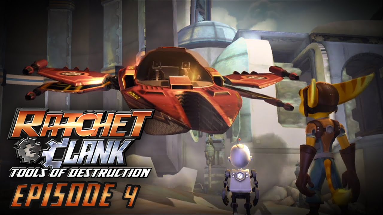 Ratchet & Clank: Tools of Destruction Walkthrough - AN OLD SHIP ...