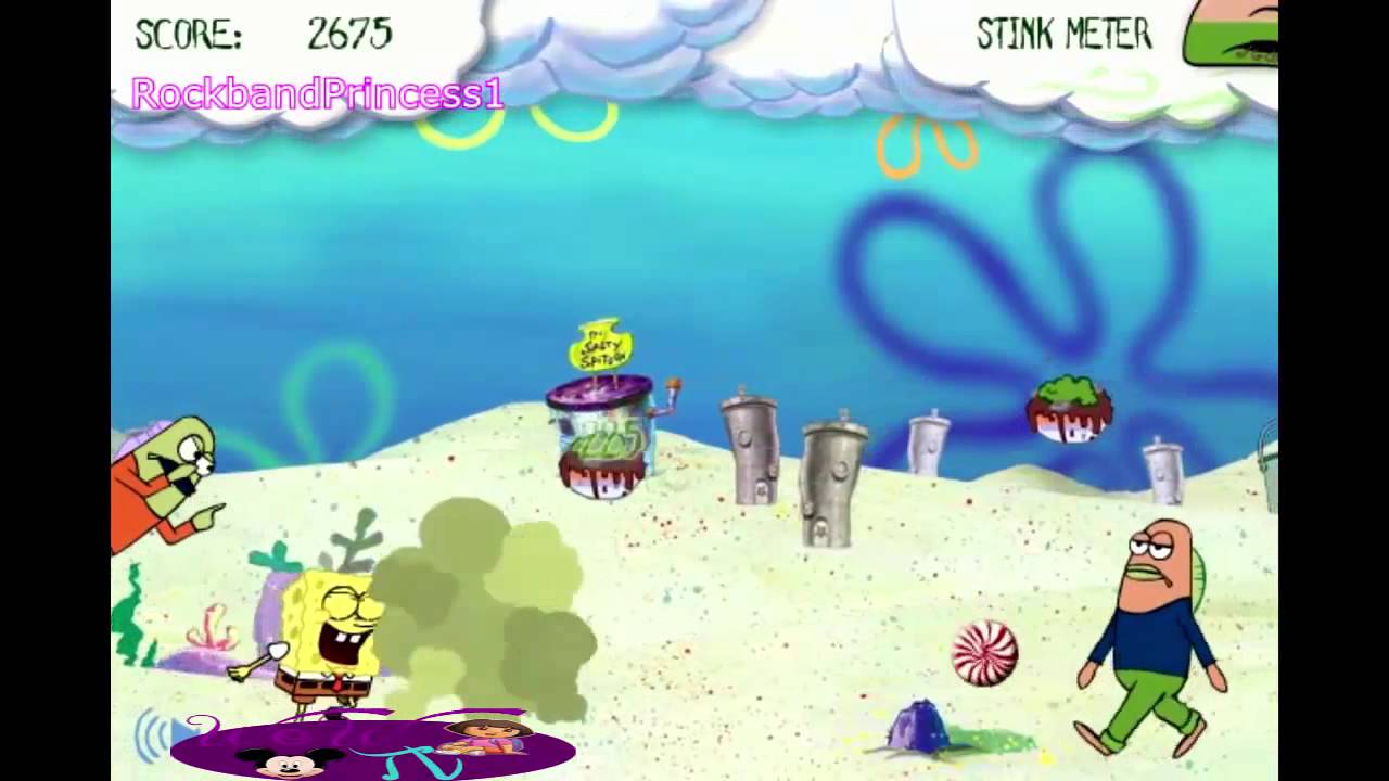 Spongebob Squarepants Stinky Swagger Play Kids Games Nickelodeon - YouTube