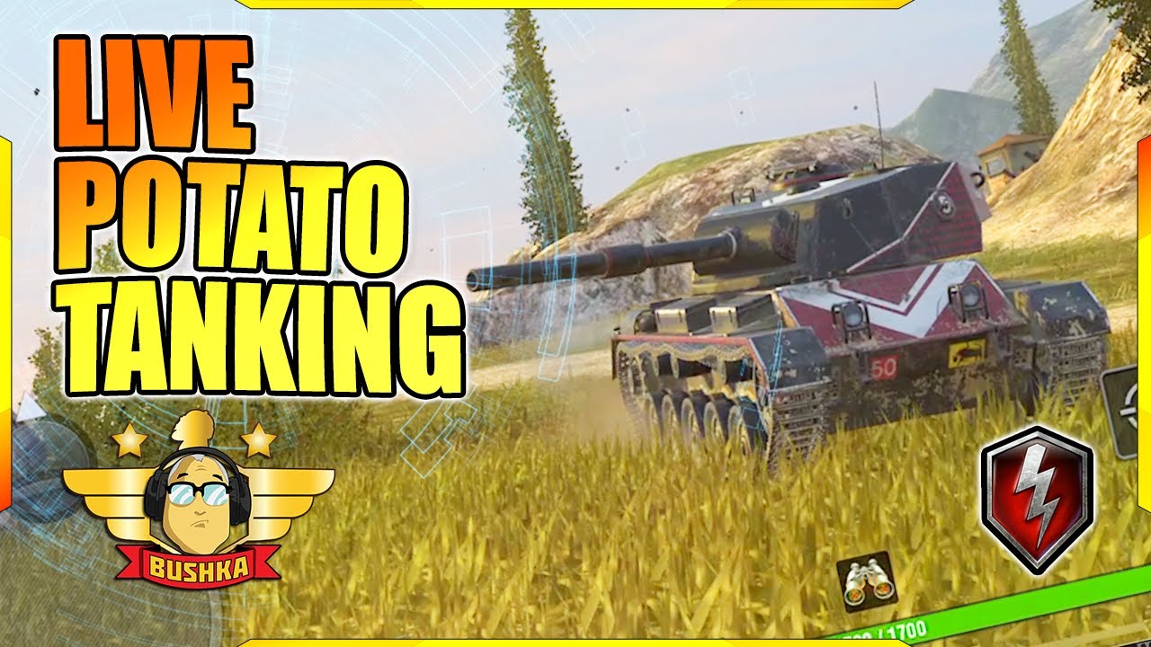 FULL POTATO WORLD OF TANKS BLITZ - YouTube