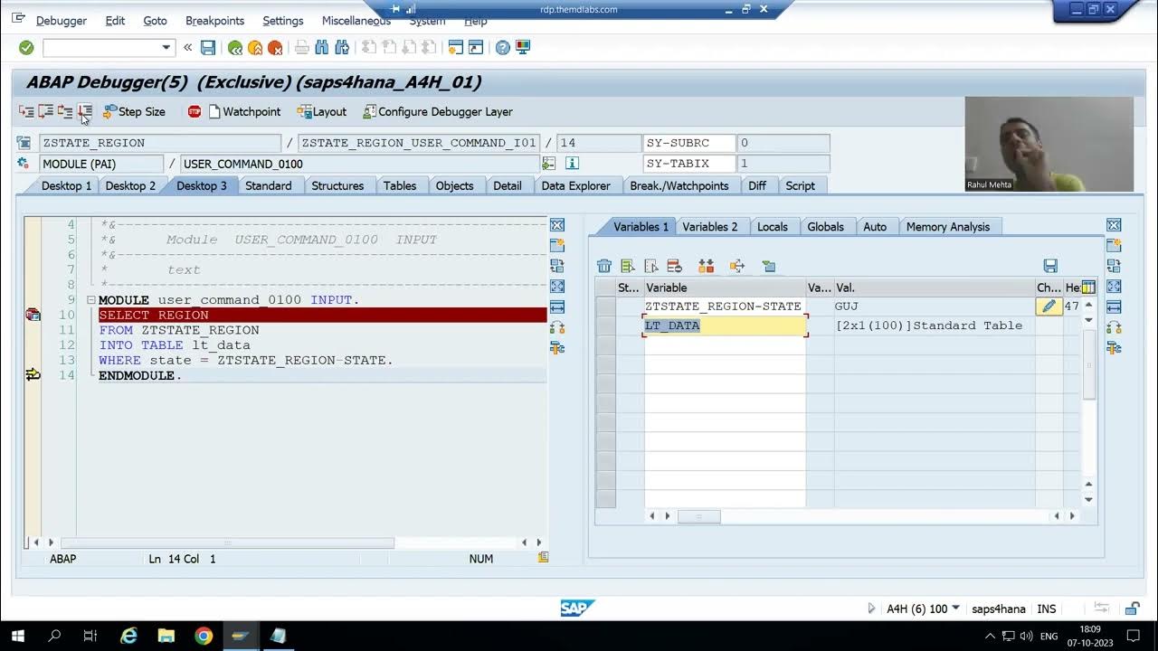 32 - Module Pool Programming - Creation of Drop Down List Part5 - YouTube