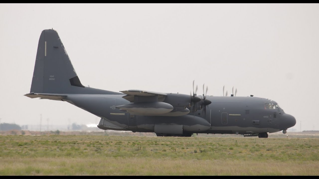 MC-130J Commando II Hot Offload - YouTube