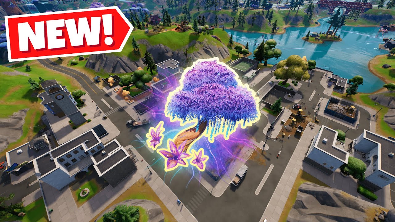 Fortnite NEW Tilted Towers Roots (Map Update) - YouTube