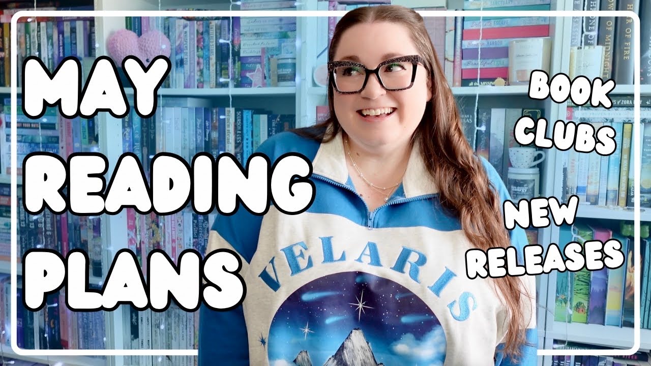 May Reading Plans | new book releases, book club reads, and TBR! - YouTube