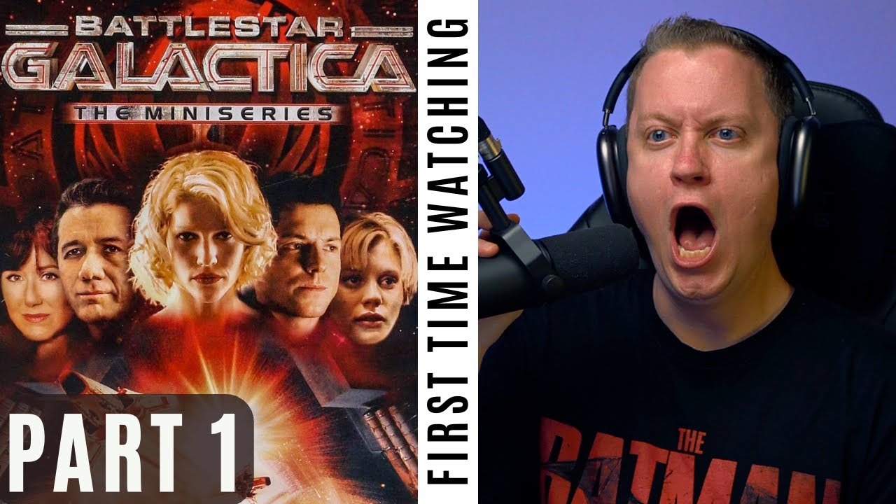 Battlestar Galactica Reaction!! The Miniseries Part 1 - YouTube
