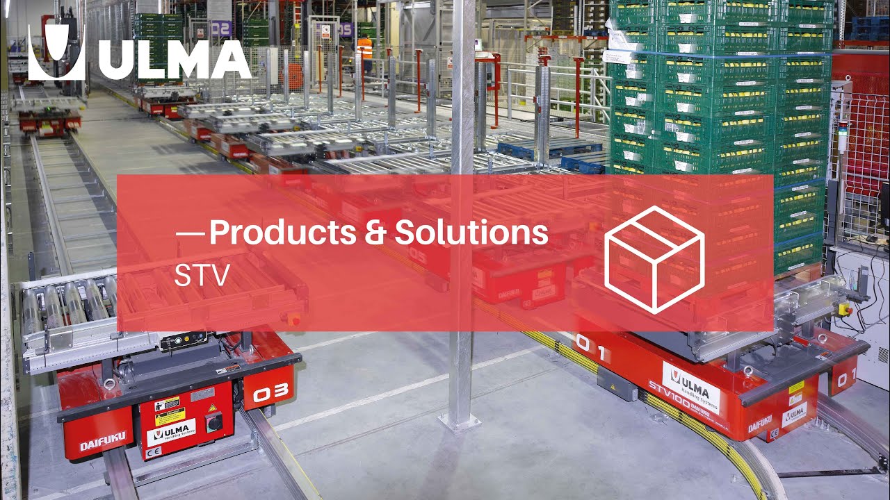 Sorting Transfer Vehicles | ULMA Handling Systems - YouTube