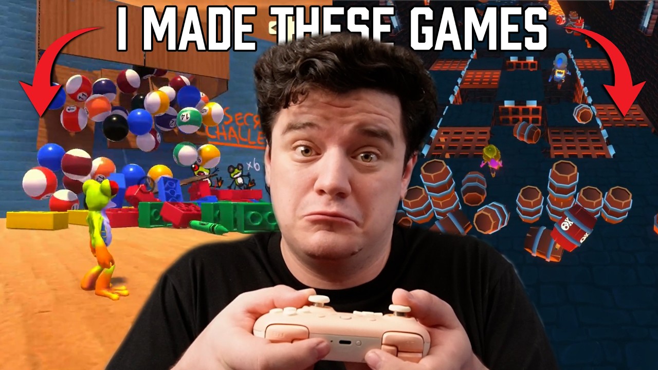 Replaying the First Video Games I Ever Made! - YouTube