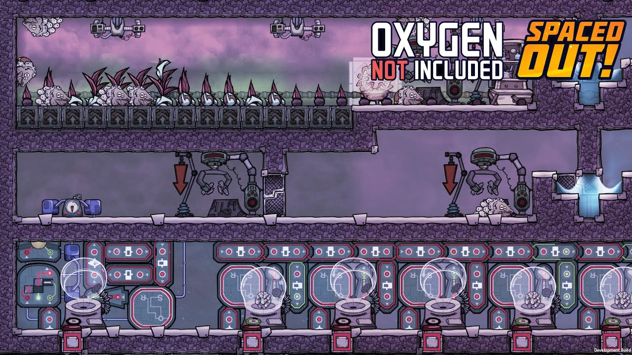 Cùng Chơi ONI Spaced Out DLC Ss5:#4 Trang trại Drecko .Xử lý vi khuẩn ...