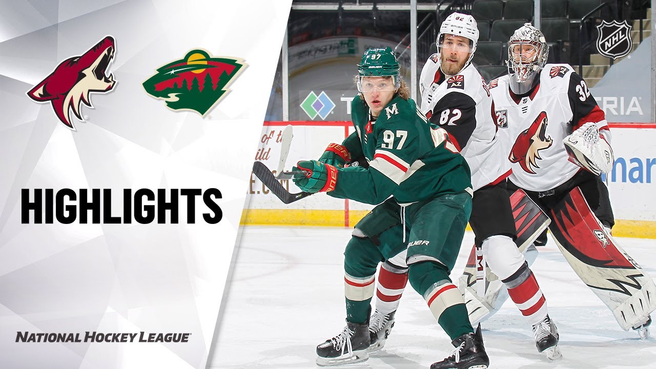 Coyotes @ Wild 3/14/21 | NHL Highlights - YouTube