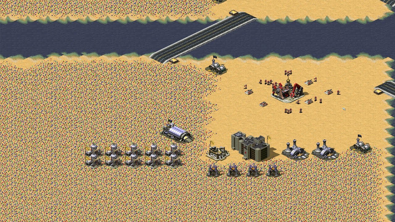 Red Alert 2 | Extra hard | 7 vs 1 | Swam Blue | Iraq | soviet | - YouTube