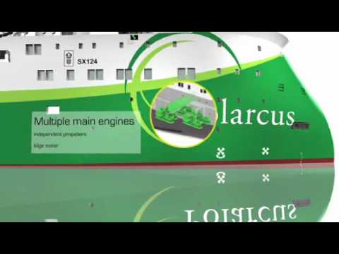 Polarcus 12 Streamer Seismic Vessel - YouTube