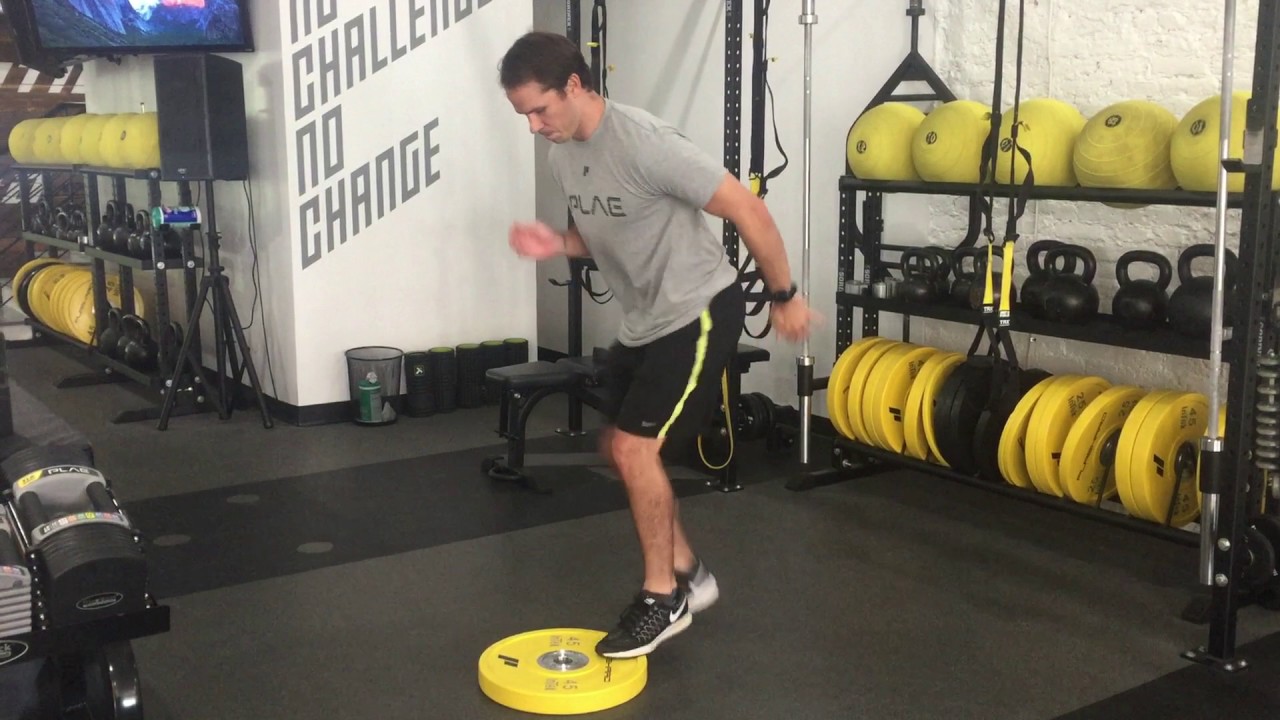 STEP UP STEP DOWN ON PLATE - YouTube