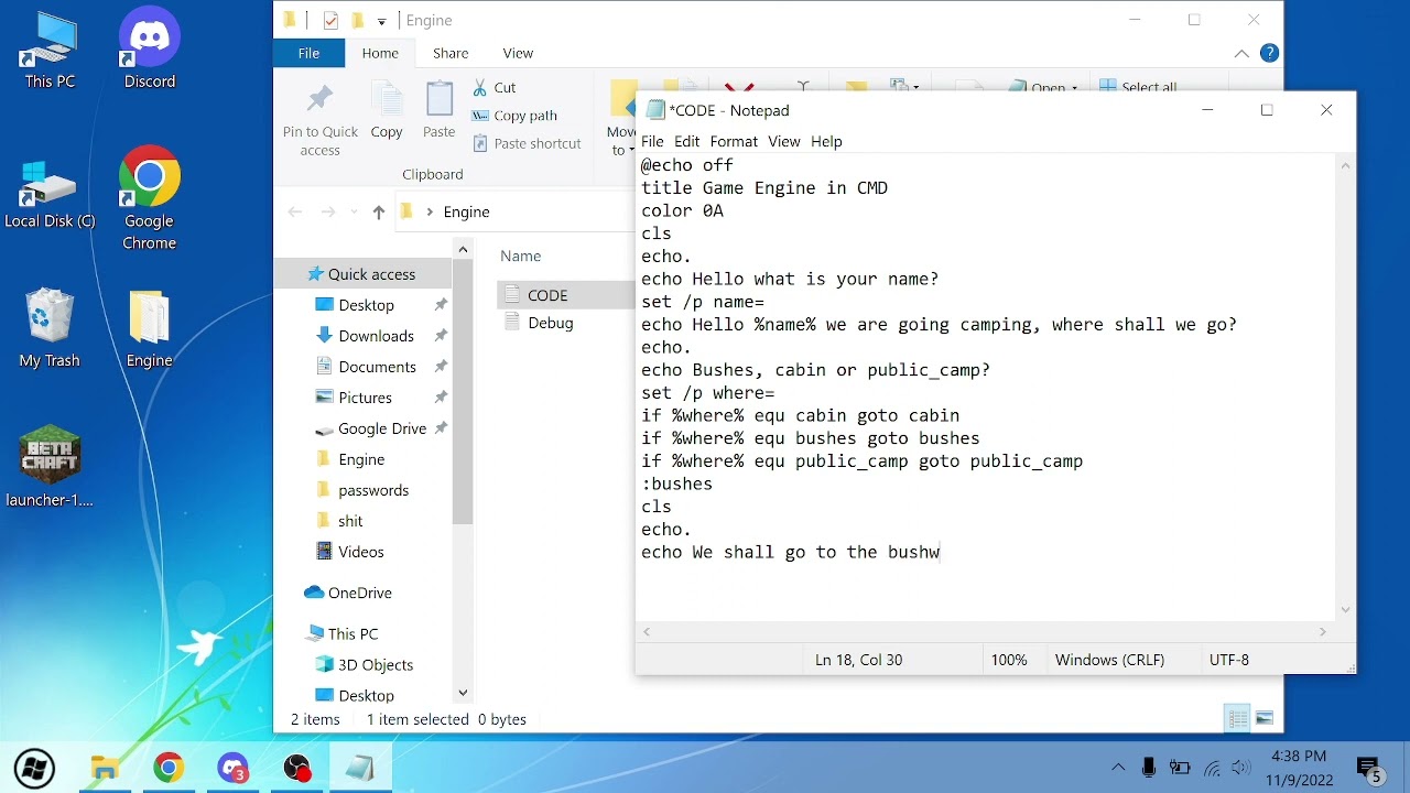 How To Make Simple Game Engine For CMD 2 A Demo Text based Game How To Make Simple Game Engine For CMD 2 A Demo Text based Game