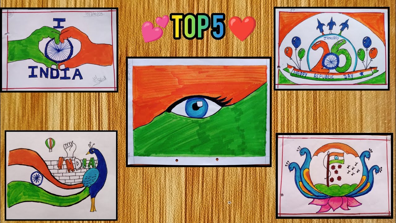 26 january special drawing || 26 January drawing 2025 ||republic day ...