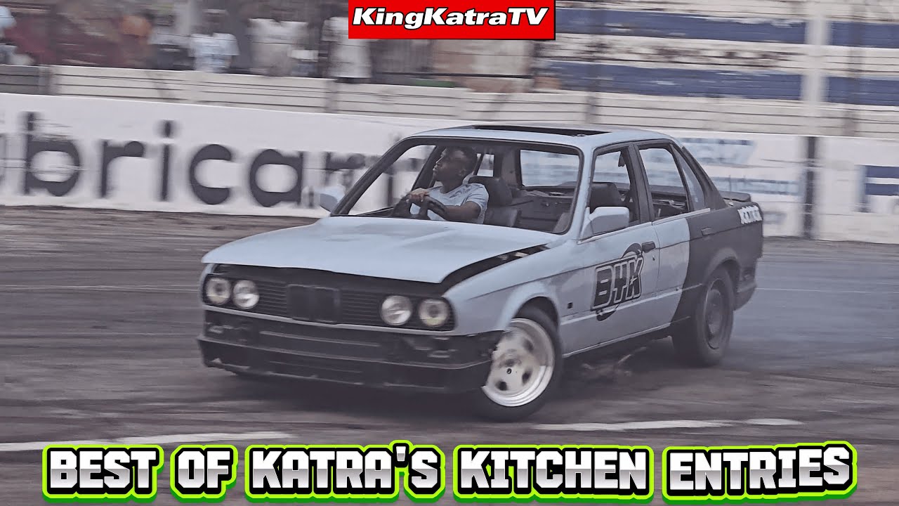 King Katra' Cooking in the Kitchen at Mahem Raceway in his new Spin car ...