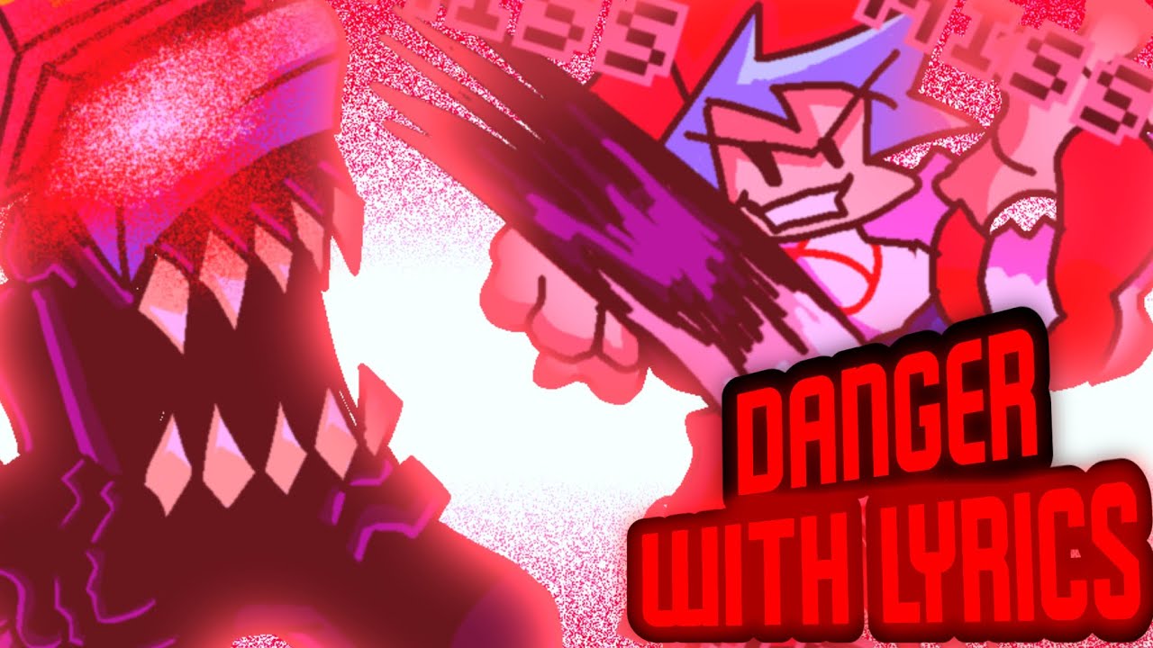 Danger WITH LYRICS / fnf vs imposter lyric COVER | ft ...