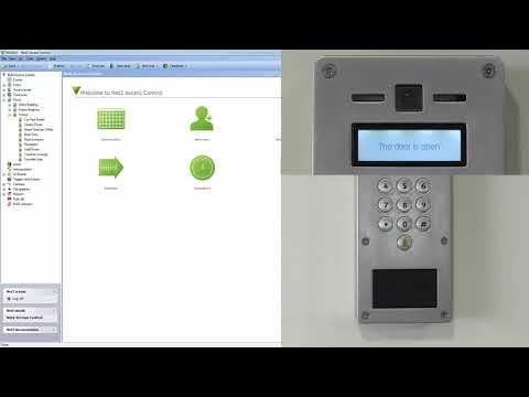 Net2 Software - Intruder alarm integration - YouTube