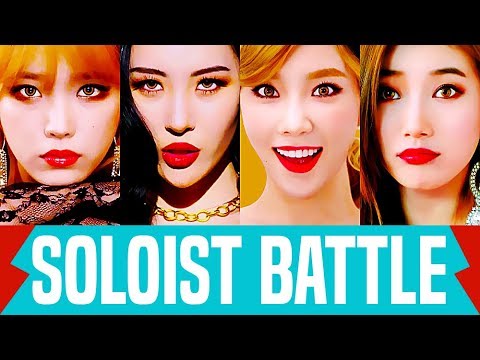 IU VS Taeyeon VS Sunmi VS Suzy | Soloist Battle