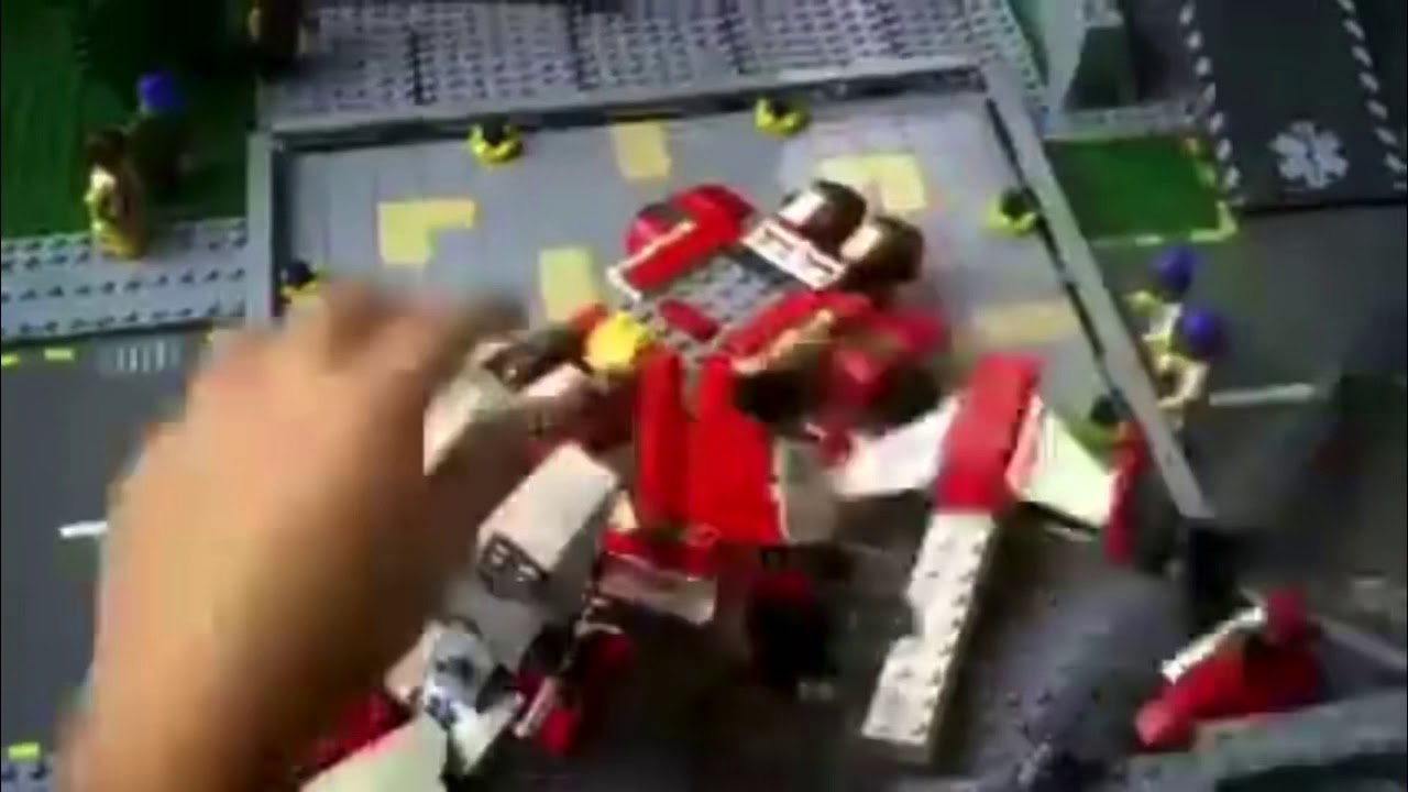 A man has fallen into the river in LEGO city! - YouTube
