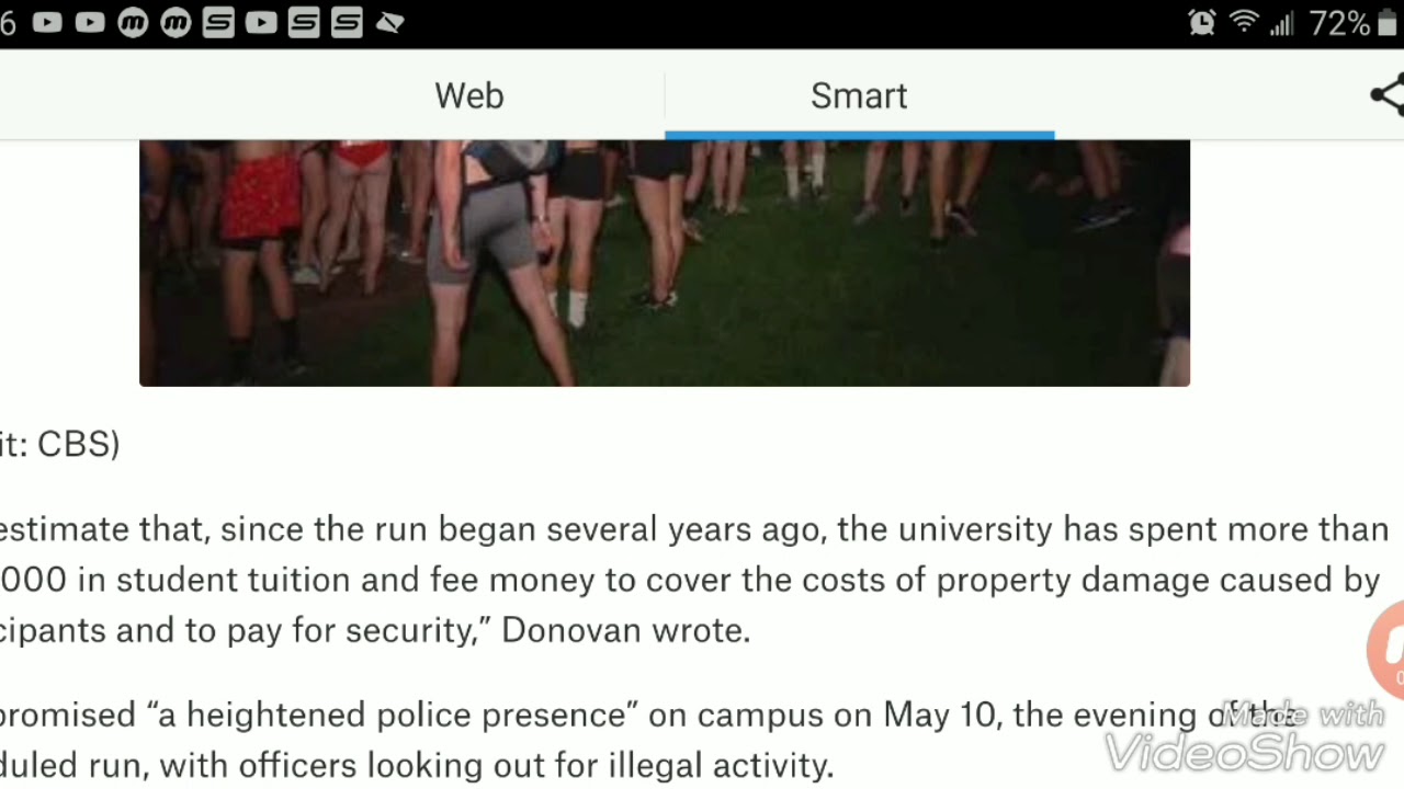 Colorado State Cracks Down On Annual ‘Undie Run’ Where Students Dash ...