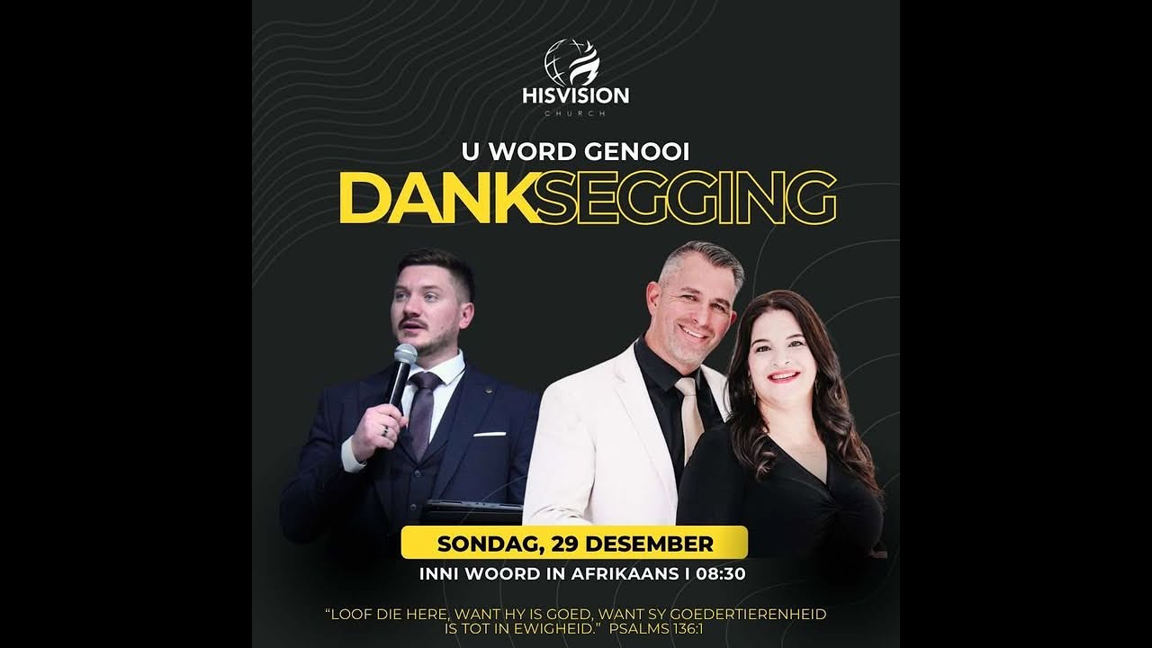 Inni woord in Afrikaans | Ps David de Bruyn - YouTube