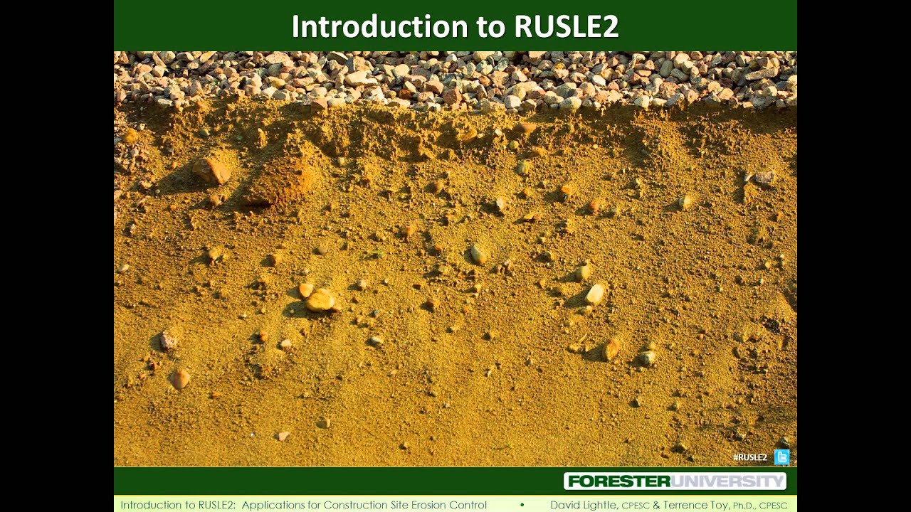 Introduction to RUSLE2 - How to Get Results with RUSLE2 - YouTube