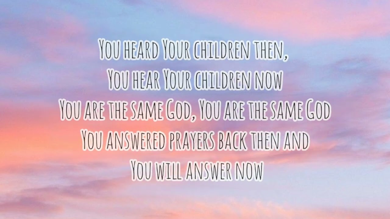 Same God Elevation Worship feat. Jonsal Barrientes lyrics - YouTube