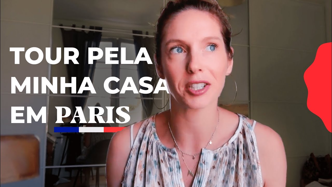Aluguei uma CASA em PARIS: Tour + Vocabulário │Celine Chevallier - YouTube