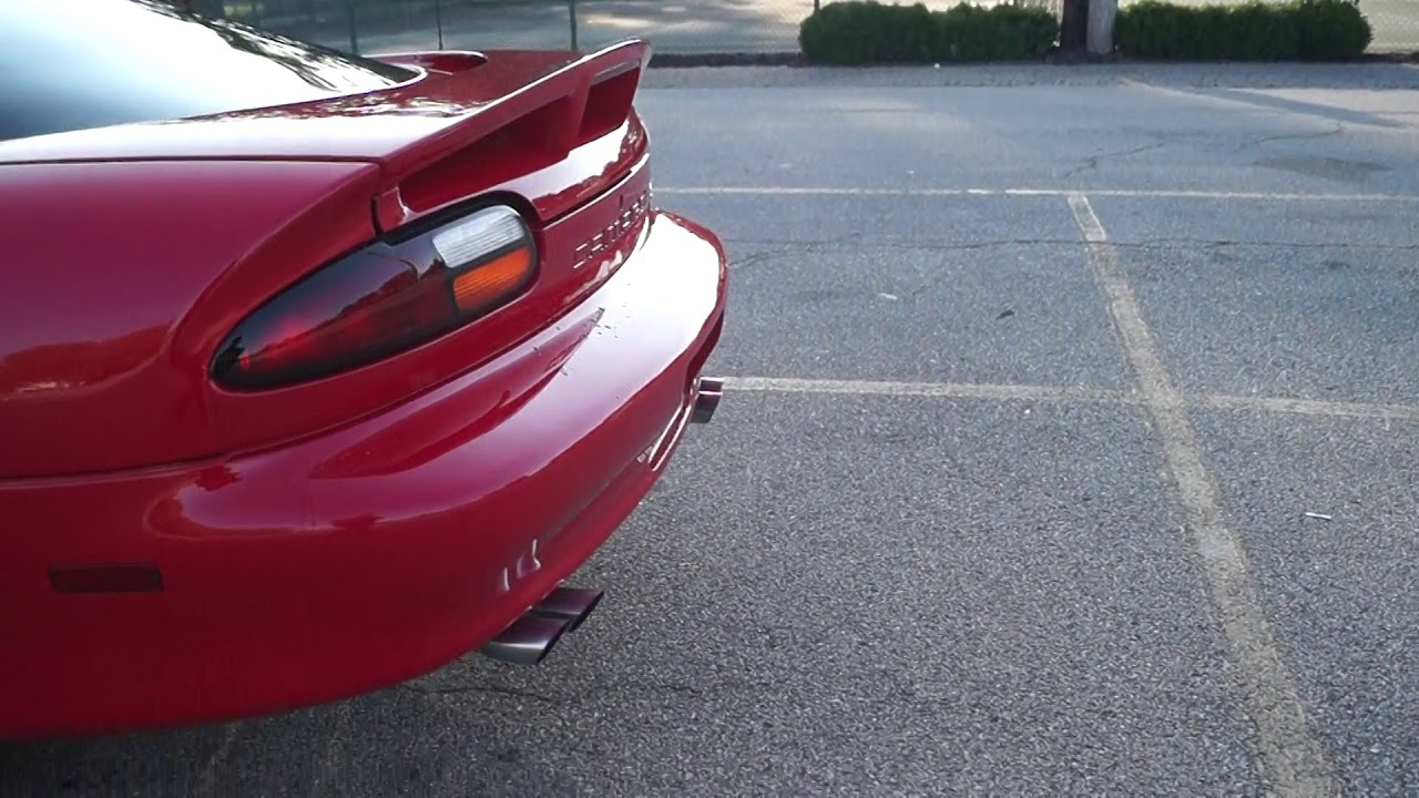 Texas Speed True Dual Exhaust 2002 Camaro SS - YouTube