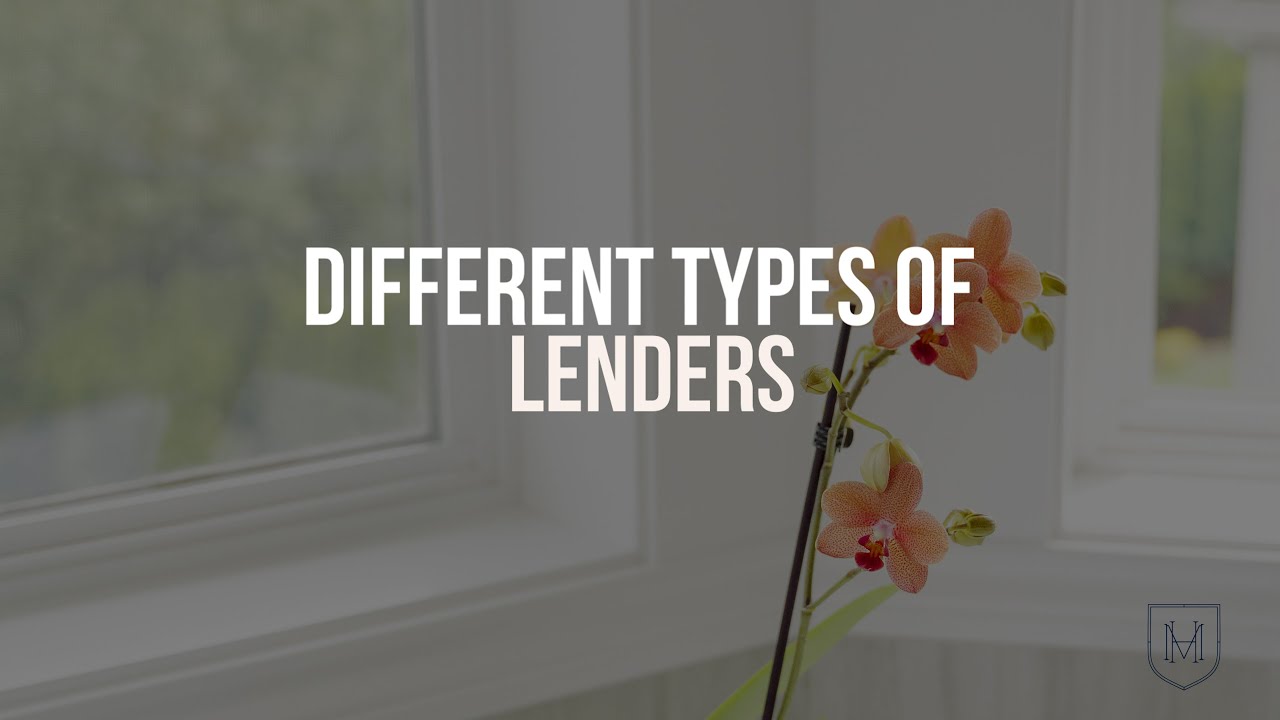 Different Types of Lenders - YouTube