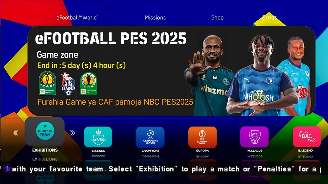 JINSI YA KUDOWNLOAD GAME Y eFOOTBALL PES 2025 MOD NBC NA CAF CHAMPION LEAGUE PPSSPP GAMES - YouTube