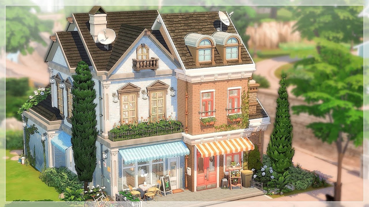 pottery business & apartment ⚱️🎨 | the sims 4 speedbuild - YouTube
