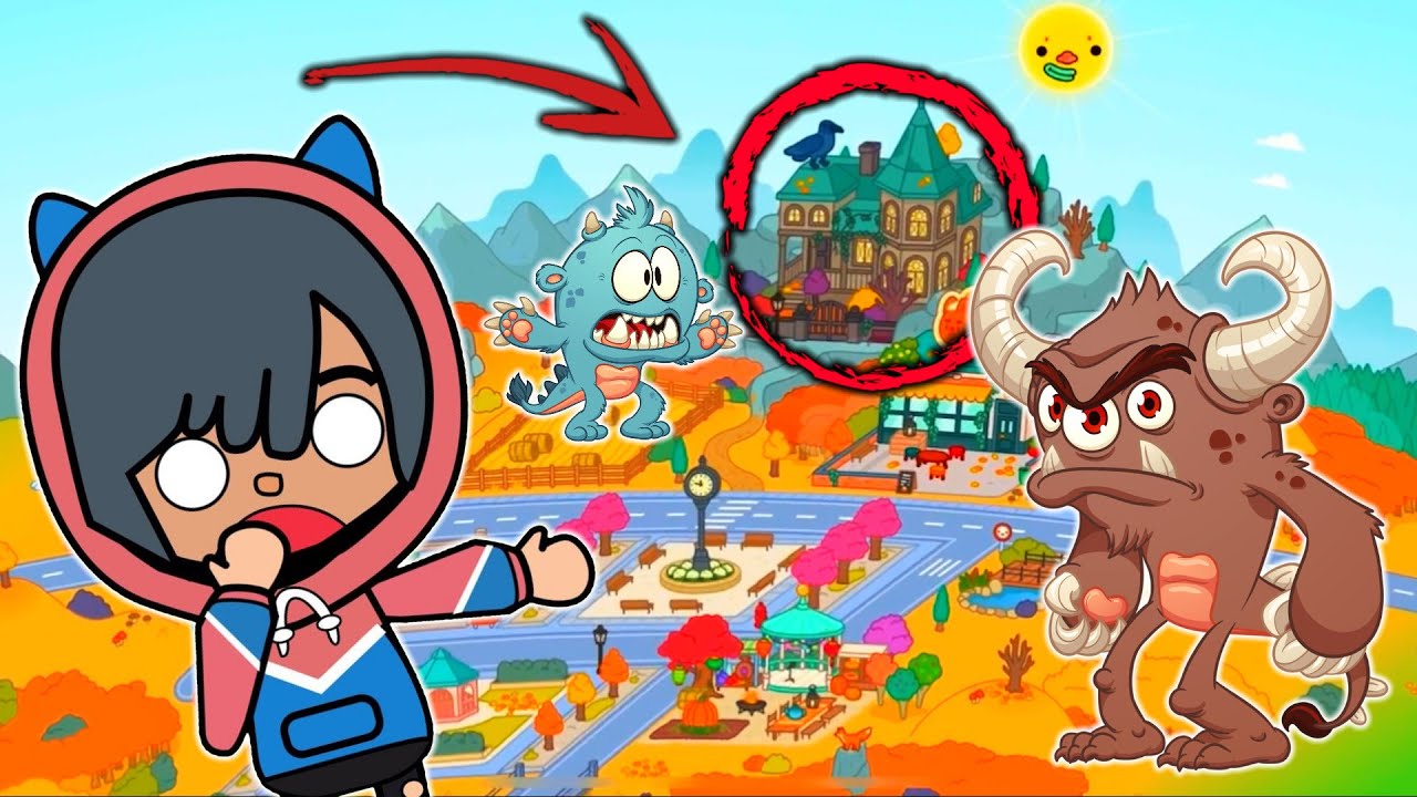 All Small Monsters in Toca Life World Playing Toca Boca - YouTube