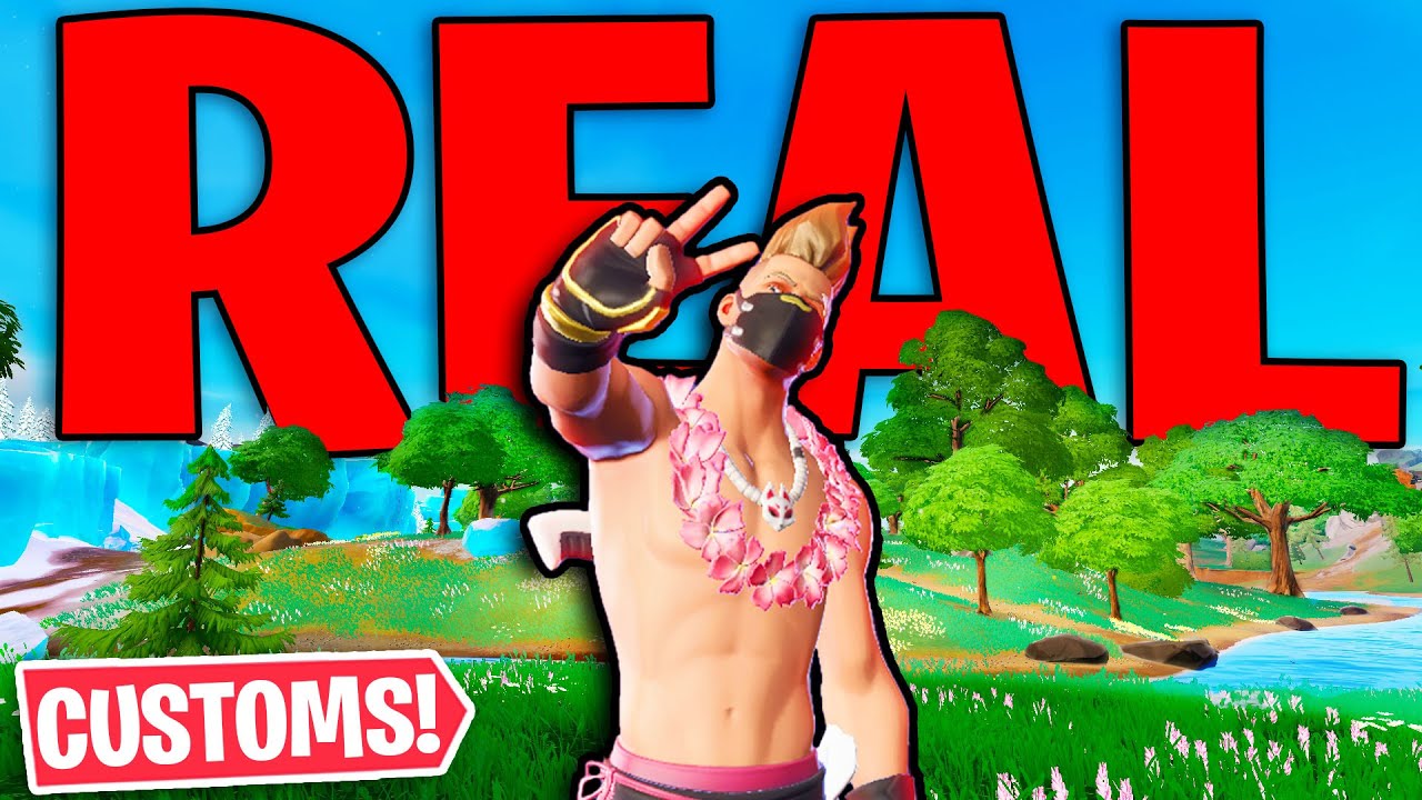 CLICK HERE to Play *REAL FORTNITE CUSTOM-MATCHES* (LIVE) - YouTube