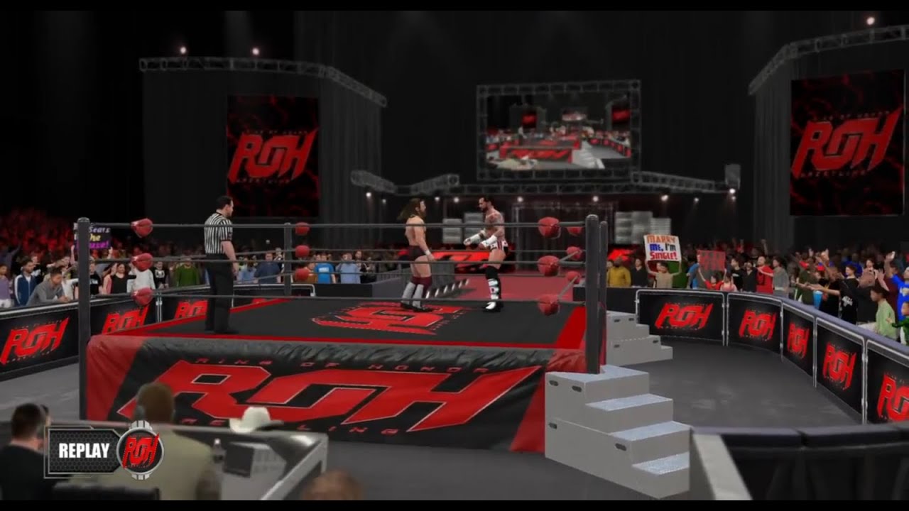 Guard Rails for ROH Arena : r/wwe2k16