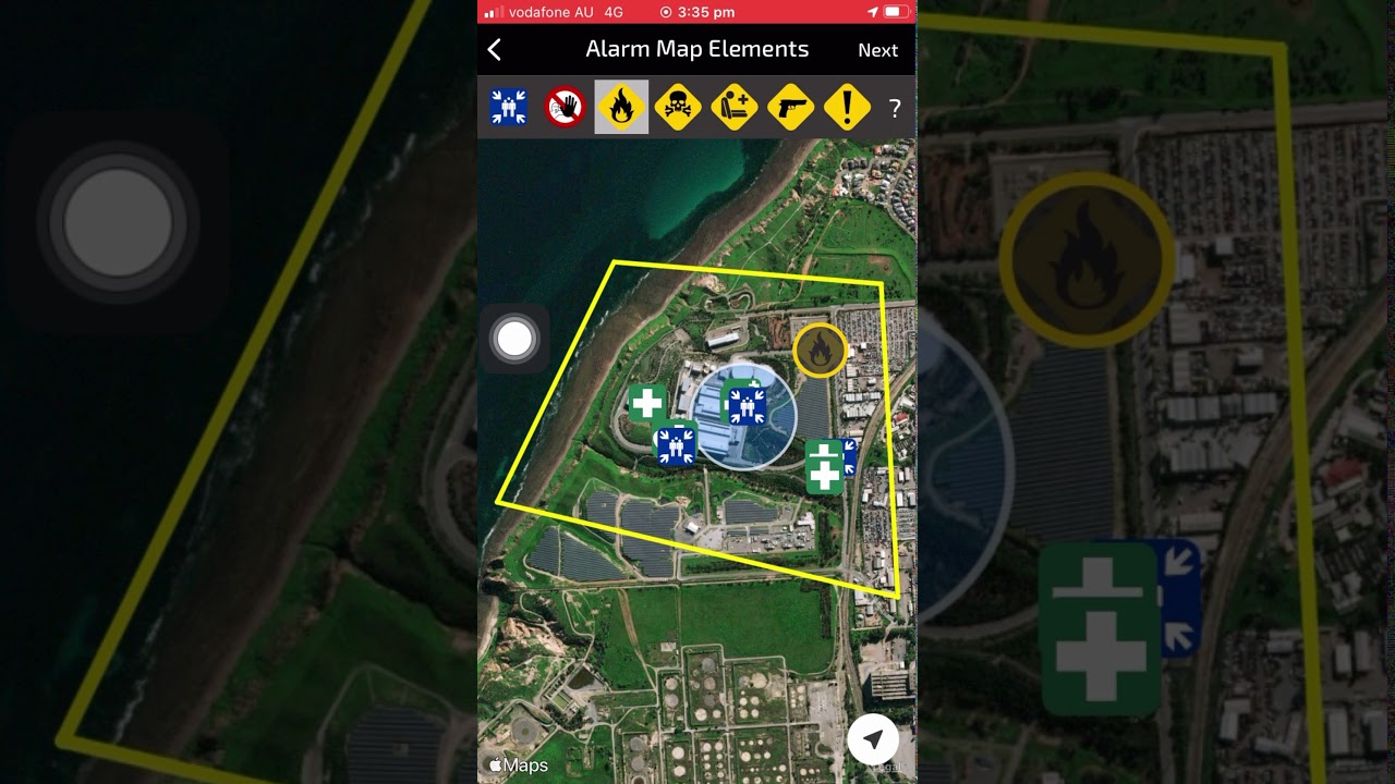 EVA Emergency app: How to trigger an alarm - YouTube