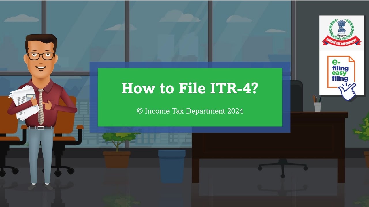 How to file ITR 4 - YouTube