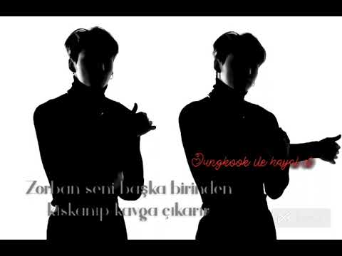 Zorban seni başka birinden kıskanıp kavga çıkartır|JUNGKOOK İLE HAYAL ET|