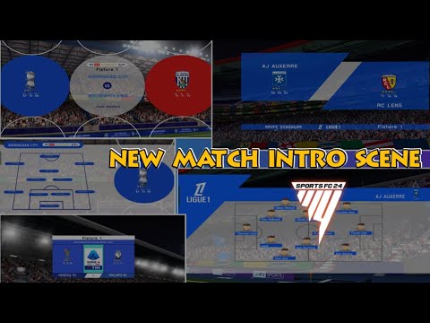NEW MATCH INTRO SCENE|PES PPSSPP MOD MYFC 25 - YouTube