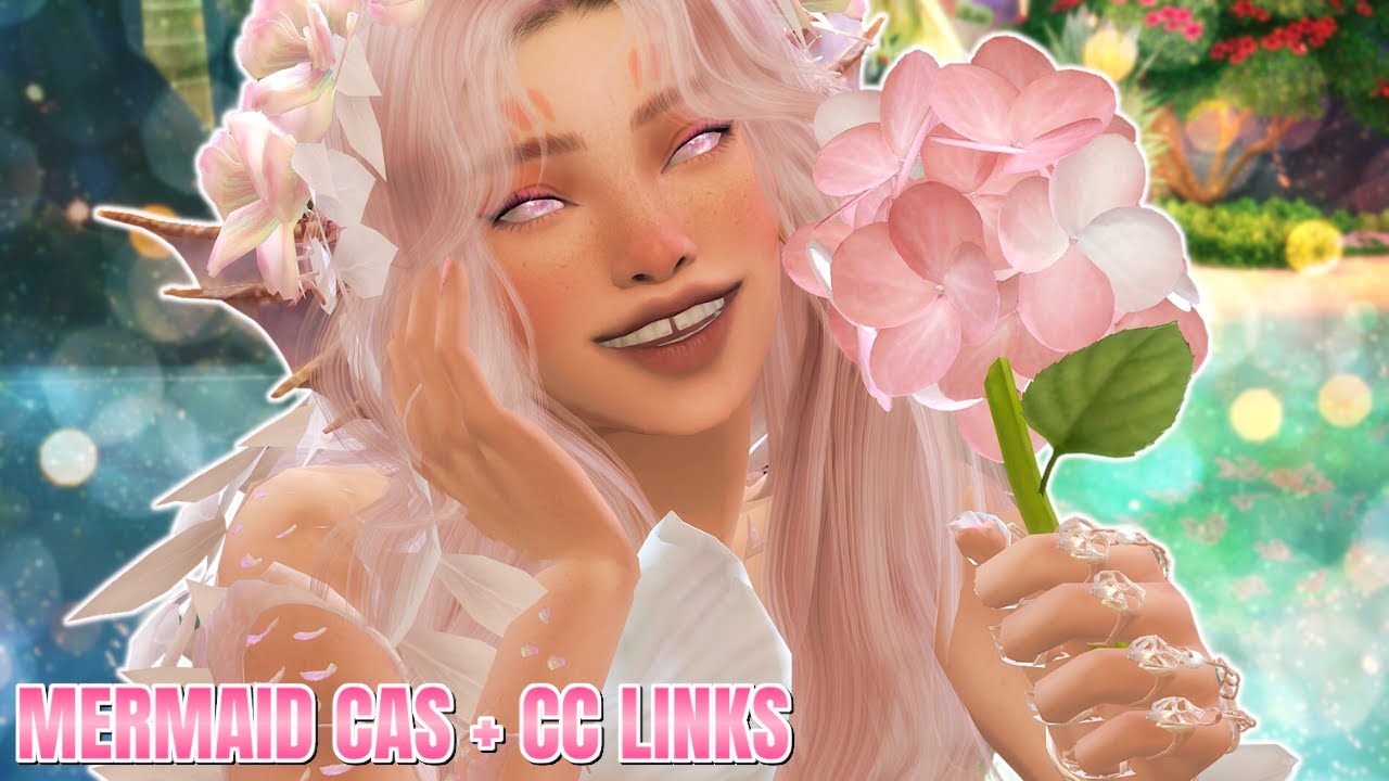 Mermaid Hair Sims 4 New Mermaid Sim 🤍 : R/Sims4