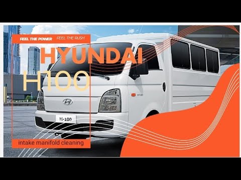 Hyundai H100-intake manifold and EGR VALVE cleaning. - YouTube